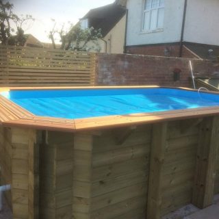 Above Ground Wooden pools - Exeter Pools